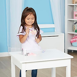 Melissa & Doug Created By Me! Paint & Decorate Your Own Wooden Princess Wand Craft Kit, Pink - Great For Rainy Days, Toys For Kids Ages 4+