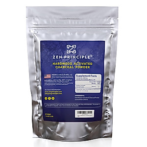 Large 2.5 lb Hardwood Activated Charcoal Powder 100 Percent from USA Trees. All Natural. Whitens Teeth, Rejuvenates Skin and Hair, Supports Better Digestion!