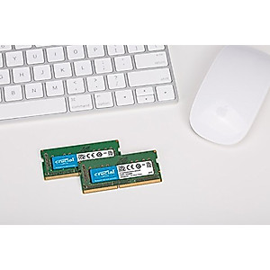 Crucial 32GB Kit (16GBx2) DDR4 2666 MT/s (PC4-21300) CL19 DR x8 SODIMM 260-Pin for Mac - CT2K16G4S266M