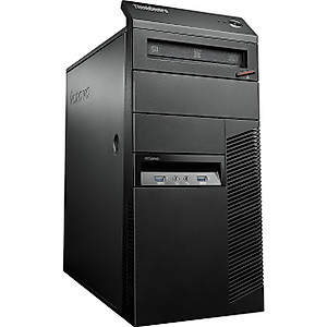 Lenovo ThinkCentre M93P MT Desktop PC, Intel Core i5-4570 3.2GHz, 8GB DDR3 RAM, 256GB SSD, Win-10 Pro x64 (Renewed)