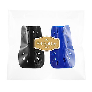 Artibetter 2 Pair Kids shin Guards Perforated Soccer Equipment for Boys and Girls