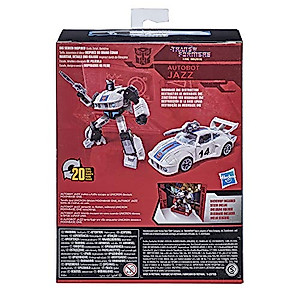 Transformers Toys Studio Series 86-01 Deluxe Class The The Movie 1986 Autobot Jazz Action Figure - Ages 8 and Up, 4.5-inch