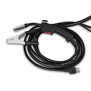 SUPER DEAL PRO Commercial MIG 130 AC Flux Core Wire Automatic Feed Welder Welding Machine w/Free Mask 110V