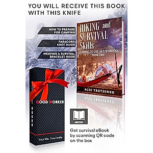 Grand Way Pocket Knife for Men with Wood Handle, Liner lock - Folding Sharp Blade 3.54" - Cool Knives for Camping EDC - Gifts for Dad Him - 6651