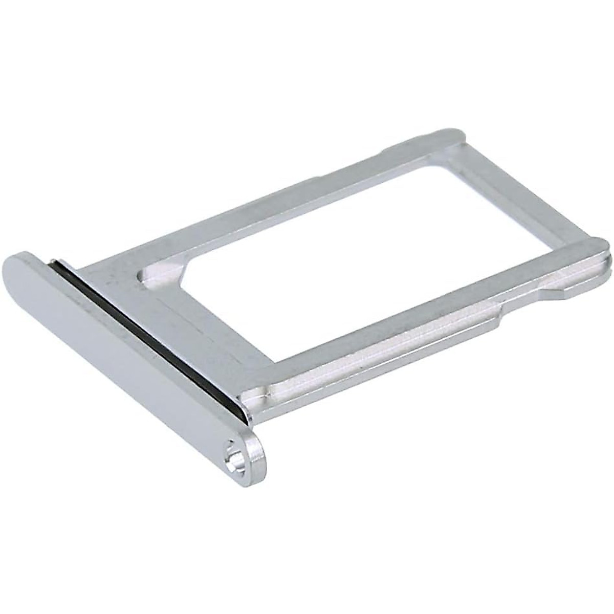 MMOBIEL SIM Card Slot Tray Holder Replacement Compatible with iPhone XR - 6.1 inch - 2018 - Incl. Rubber Gasket and Sim Pin - White