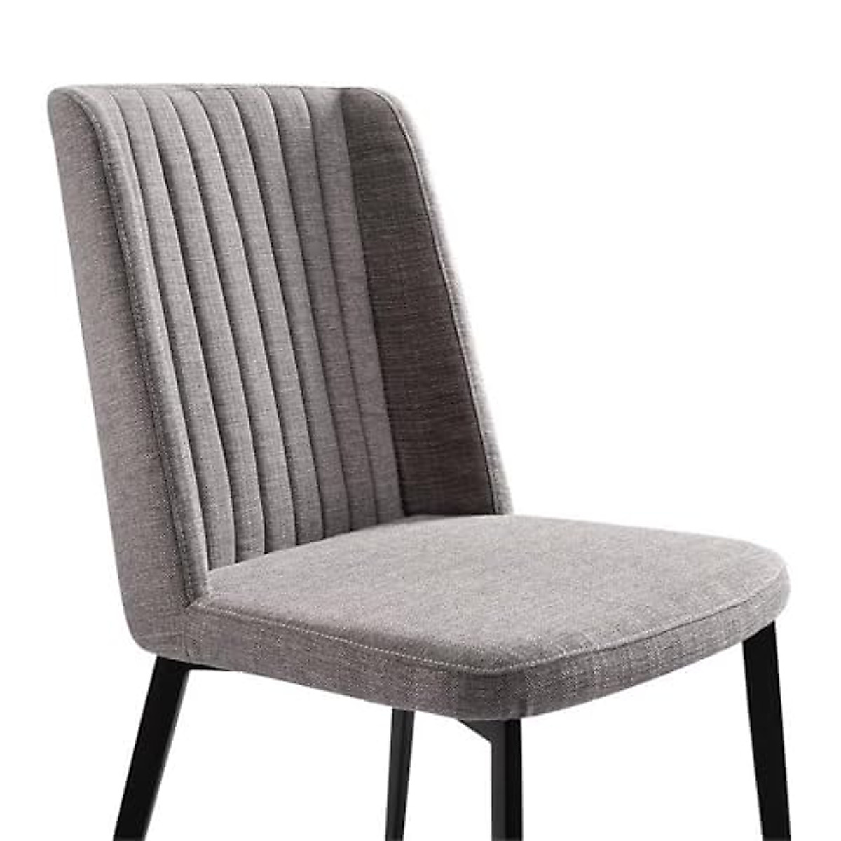 Armen Living Maine Dining Chair, Gray
