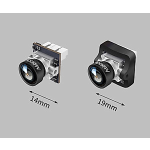 SoloGood Caddx Ant FPV Camera 1200TVL Global WDR OSD 1.8mm Ultra Light Nano FPV Camera 16:9 NTSC PAL for RC FPV Cinewhoop Tinywhoop Drone