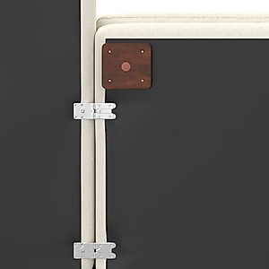 SIMPLIHOME Charlie Left-Facing Sectional Sofa in 100% Recycled Polyester Tightly Woven Performance Fabric, Cream, 122-inches Wide, Handcrafted Contemporary Style L-Shaped Couch with Chaise