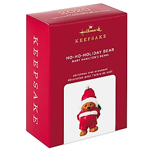 Hallmark Keepsake Christmas Ornament 2020, Mary Hamilton's Bears Ho-Ho-Holiday Santa Bear (1799QXR9154)