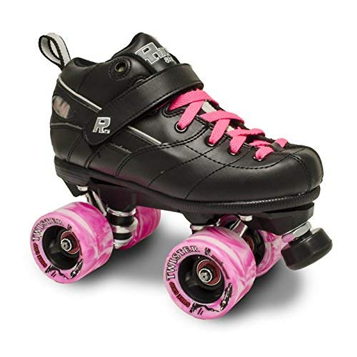 Rock GT50 Twister Roller Skates W/Pink Twister and Pink LACE Size 7