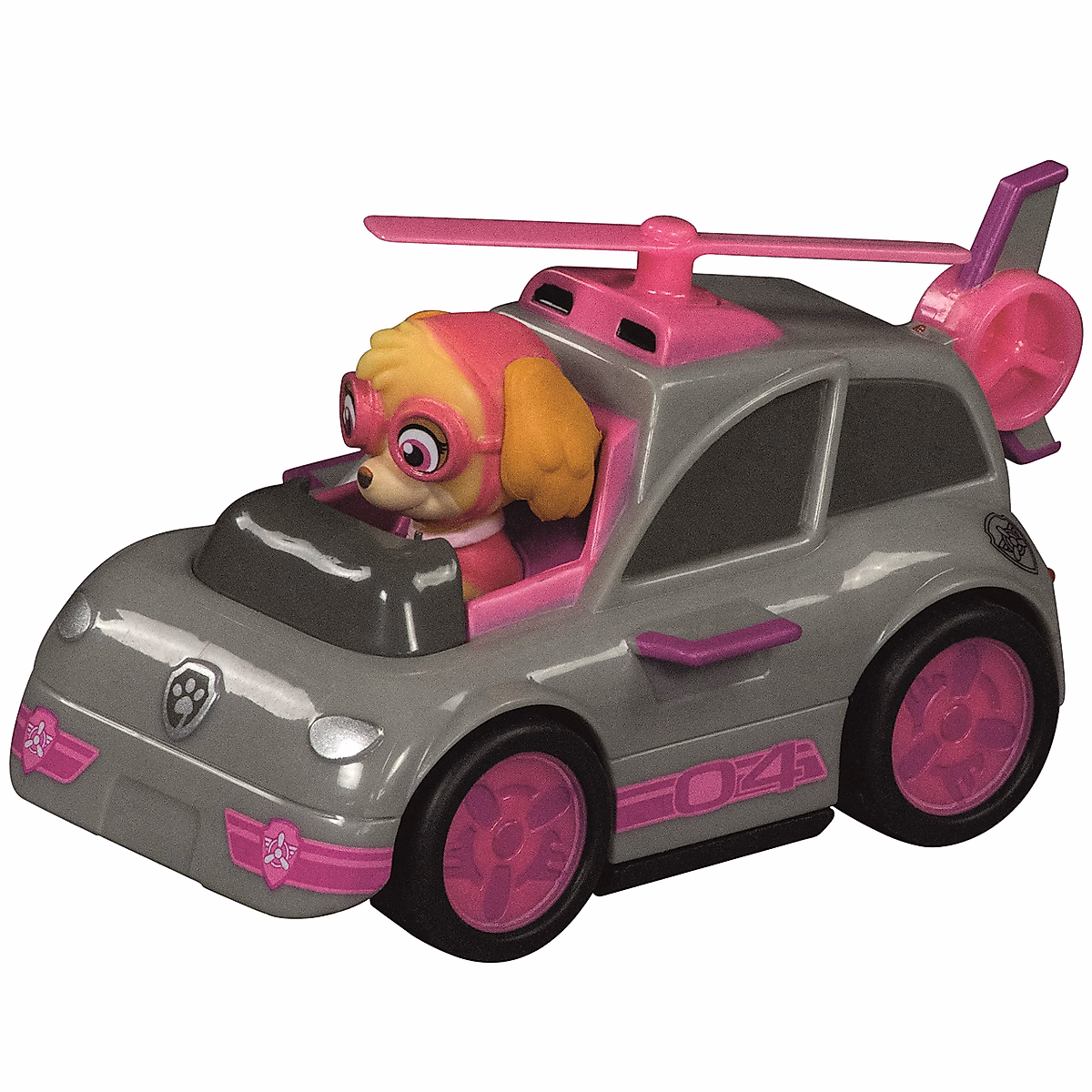 Carrera First Paw Patrol - Slot Car Race Track - Includes 2 Cars: Chase and Skye - Battery-Powered Beginner Racing Set for Kids Ages 3 Years and Up,