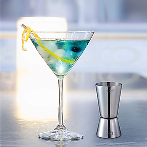 Stainless Steel Jigger Bar Craft Dual Spirit Measure Cup 25ml/50ml Double Jigger for Bar Cocktail Shot Measure