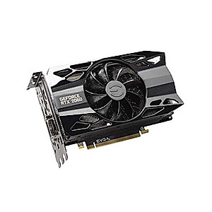 EVGA GeForce RTX 2060 SC GAMING, 6GB GDDR6, HDB Fan Graphics Card 06G-P4-2062-KR