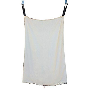 HDHYK Adjustable Space Saving Door Hanging Laundry Hamper Bag with Free Hanging Hooks,Hanging Laundry Bag with Zipper,Dorm Laundry Bag, Over The Door Laundry Hamper for Bathroom