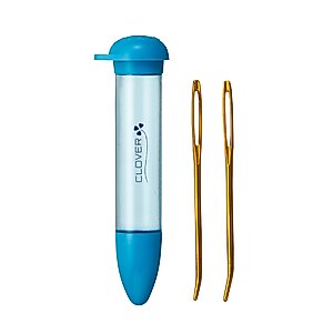 Clover Chibi with Jumbo darning Needle Set, 6.2" Height x 2.1" Length x 0.8" Width, Multicolor