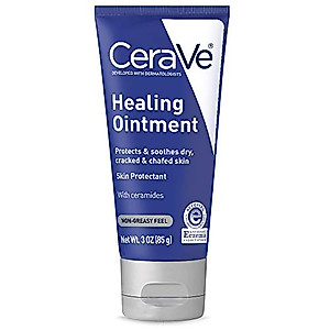 CeraVe Healing Ointment - Moisturizing Skin Protectant with Hyaluronic Acid & Ceramides, 3 Oz