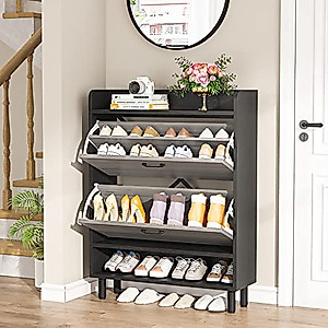 LITTLE TREE Entryway Shoe Storage Cabinet