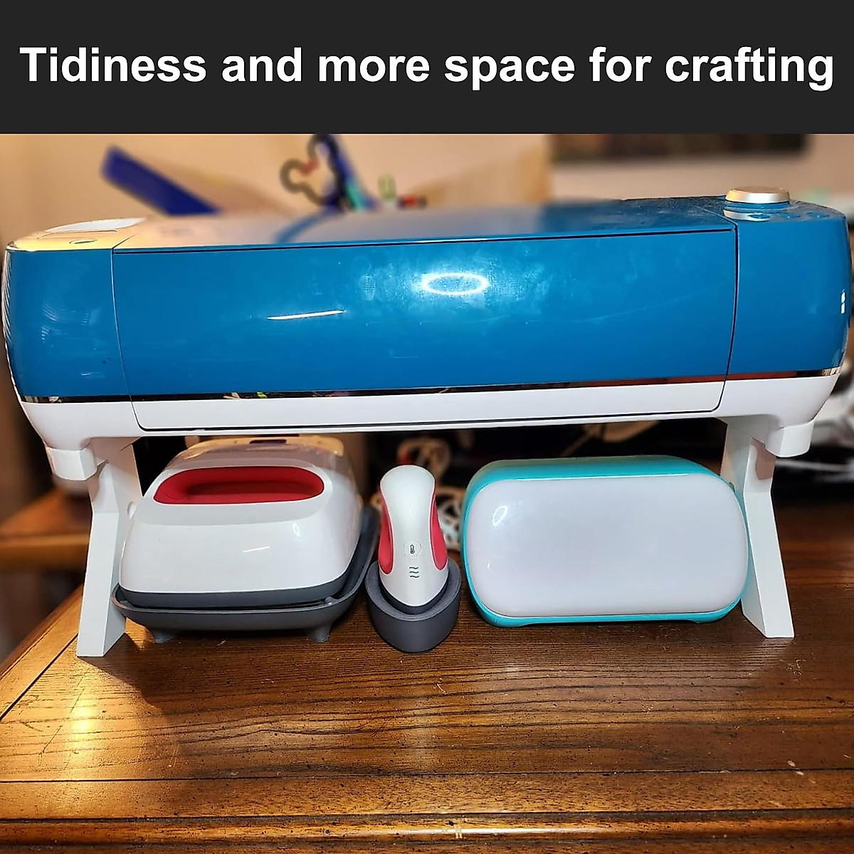 LOPASA Stand Legs Compatible with Cricut Explore Air 2 and Explore 3, Cricut Accessories for Organize and Storage, Cricut Stand Save Space (Explore Series Machine Only)