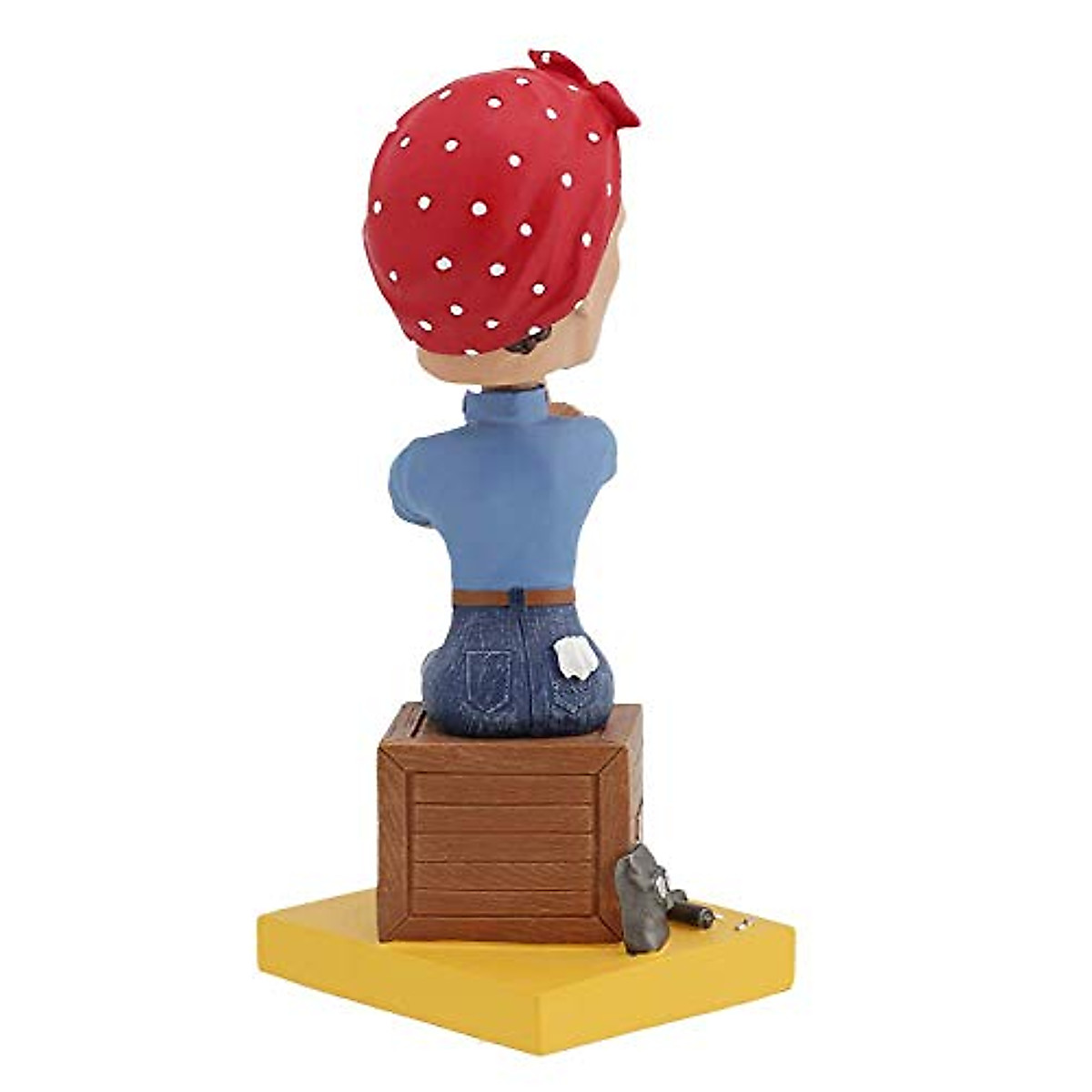 Royal Bobbles Rosie The Riveter Bobblehead, Premium Polyresin Lifelike Figure, Unique Serial Number, Exquisite Detail