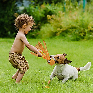 Topnique Dog Squeaky Toy Set - Octopus and Crocodile Design, 2-Pack, Durable Plush Toys for Large Dogs, Interactive Play, Sturdy, Soft, and Crinkly, Ideal for Small to Large Dogs (Green & Purple)
