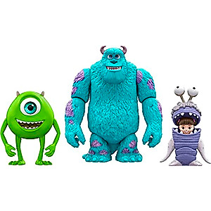 Mattel Disney and Pixar Monsters, Inc Storyteller 3 Action Figure Pack, Sulley Mike & Boo Characters in Get Boo Home Pack, Authentic Toys at 3 Inch Scale