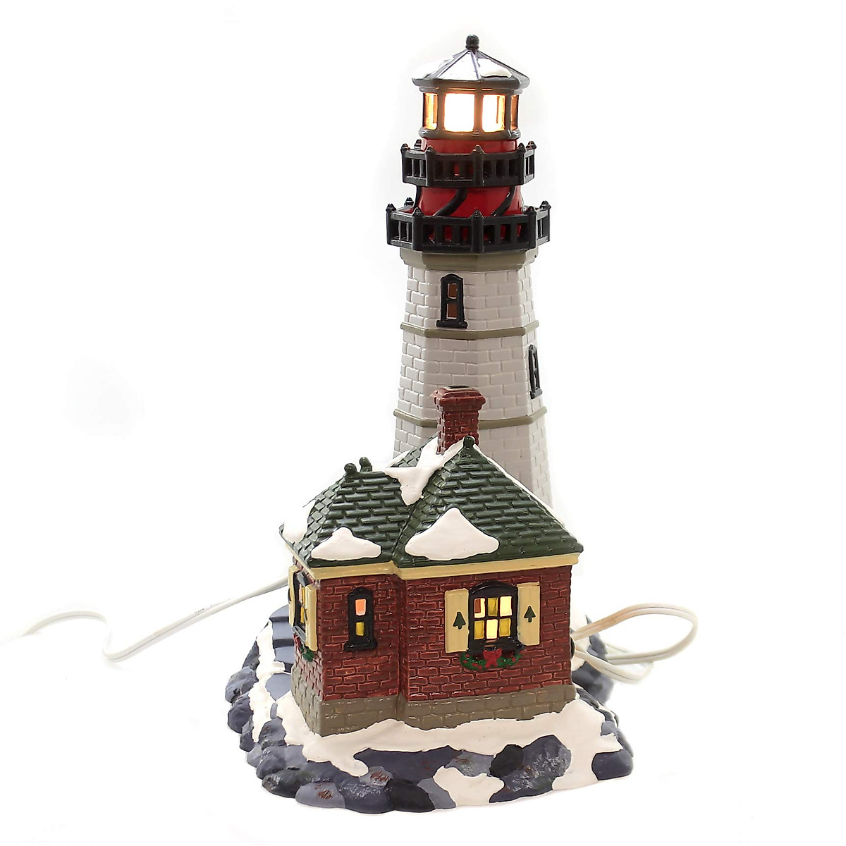 Department 56 Snow Village Christmas Cove Lighthouse