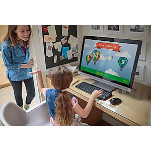 HP Pavilion 24-b223w 23.8" All-in-One PC, Intel Core i3-7100T, 6GB Memory, 1TB Hard Drive, Wireless Keyboard and Mouse, Windows 10