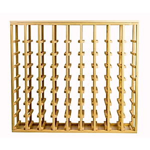 Creekside 72 Bottle Table Wine Rack (Pine) by Creekside - Exclusive 12 inch deep design conceals entire wine bottles. Hand-sanded to perfection!, Pine