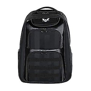 Subtle Patriot USA Backpack – Concealed Carry Backpack / Adjustable Straps and Extra Storage / Use for Travel, Work, Laptop, Hunting, and Hiking (Covert Black)