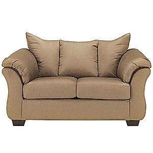 Signature Design by Ashley Darcy Casual Plush Loveseat, Brown