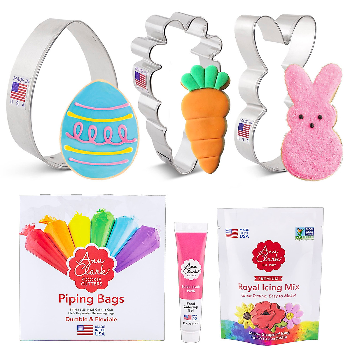 Ann Clark Cookie Cutters 3-Piece Easter Virtual Bundle