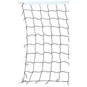 Champro Twisted Volleyball Net (Black/White, 1.7-mm)