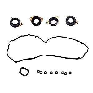 Engine Valve Cover Gasket Set for 2013-2017 Accord 2.4L K24 P/N Replace 12030-5A2-A01