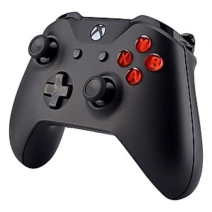 Red Bullet Buttons ABXY Mod Kit Joystick for Xbox One Xbox One Slim Elite Controller