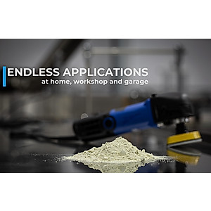 Glass Polish 90001 Cerium Oxide Fine Grade Glass Polishing Powder - TREO 95% - 2.5 microns – 1.76 Oz - White