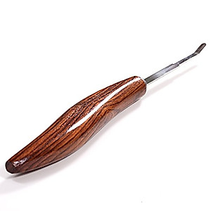 SAINT GERMAIN Premium Hand Crafted Bread Lame for Dough Scoring Knife, Lame Bread Tool for Sourdough Bread Slashing with Blades Included with Replacement with Authentic Leather (Style 2)