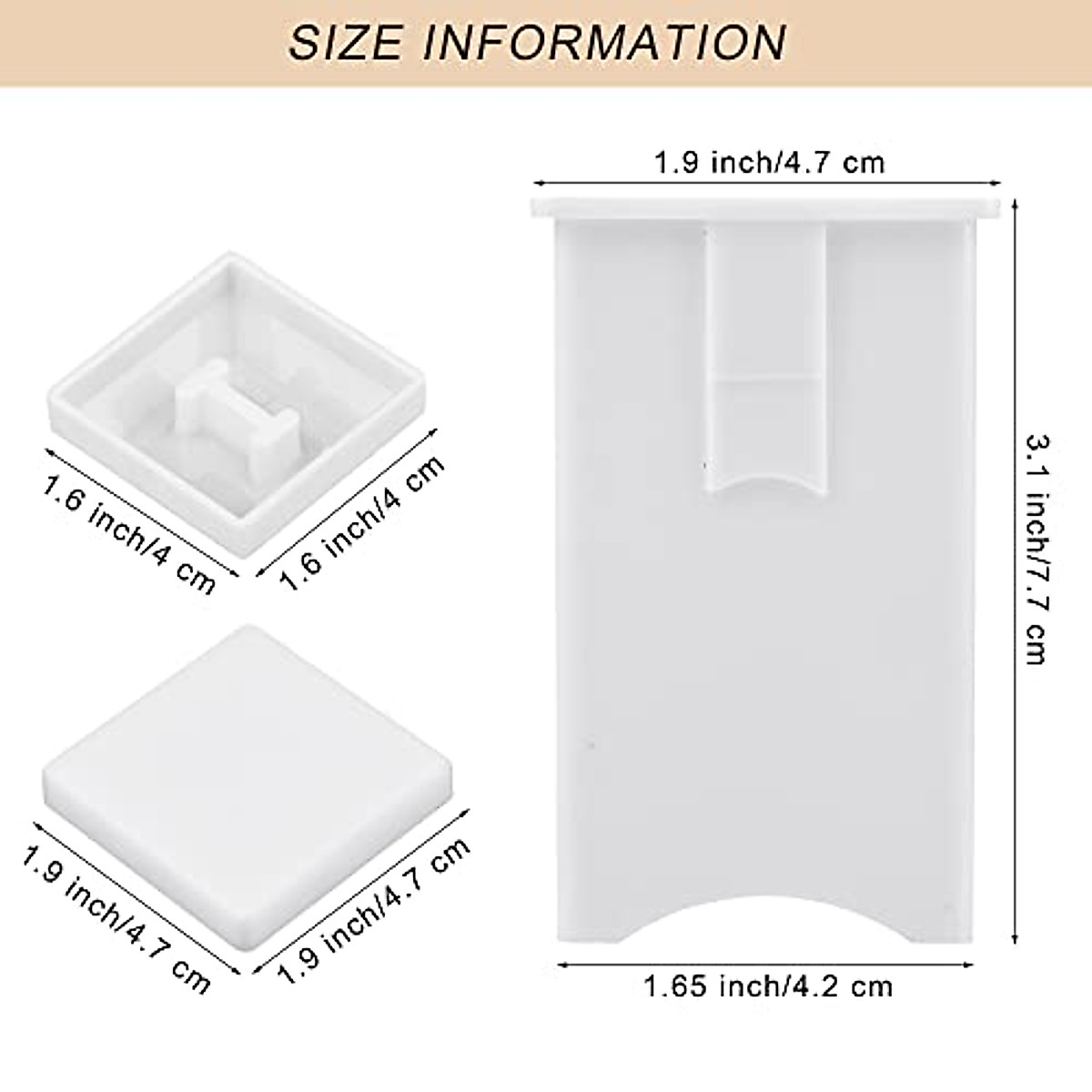 Aodaer 2 Pack Butter Spreader Plastic Butter Spreader with Built-in Cover Corn Cob Butter Holder Spreads Butter Dispenser on Pancakes, Waffles, Bagels and Toast