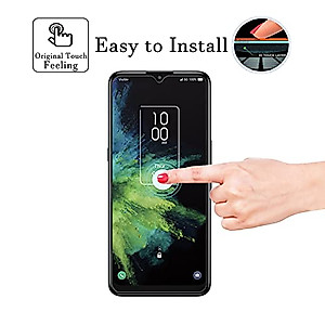 Douglass TCL 4X 5G Screen Protectors (3 Pack), 9H Tempered Glass Film for TCL 4X 5G/TCL 20A 5G Anti-Scratch Anti-Fingerprint Glass Screen Protectors Zero Bubbles Ultra-clear 99.99%