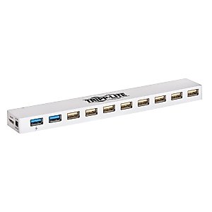 Tripp Lite USB Hub 10-Port 2 USB 3.0/8 USB 2.0 Ports Combo USB Charging (U360-010C-2x3)