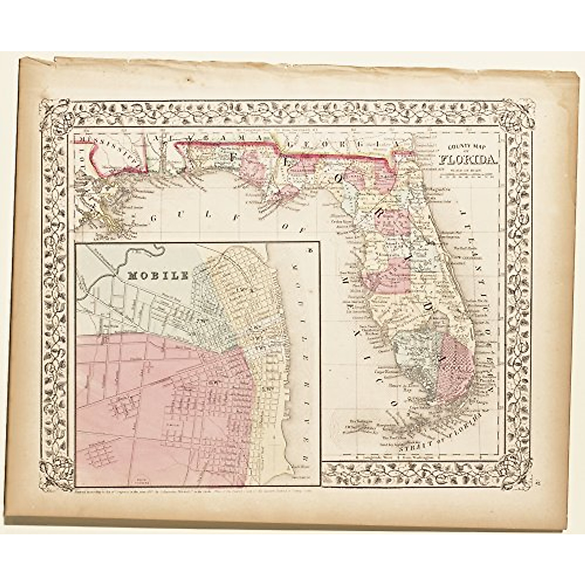 County Map of Florida