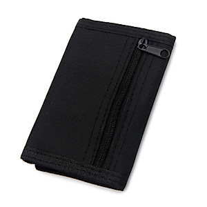 JONYEE Kids Wallet for Boys and Girls, Novelty Wallet for Boys Ages 5-7, Camo Teen Wallet for Kids Birthday Gifts (Black)