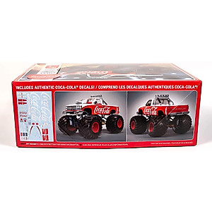 AMT Skill 2 Model Kit Chevrolet Silverado Monster Truck Coca-Cola 1/25 Scale Model