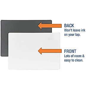 Dry Erase Board Dinosaur 9 x 12 Inches School Learning Tool, Grade School or Homeschool Teaching Aid, T-Rex Design