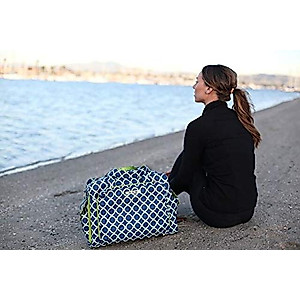JuJuBe Be Prepared Travel Carry-on/Diaper Bag, Classic Collection - Royal Envy