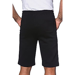 JP 1880 Menswear Big & Tall Plus Size L-8XL JP Logo Comfy Sweat Shorts Black X-Large 702636 10