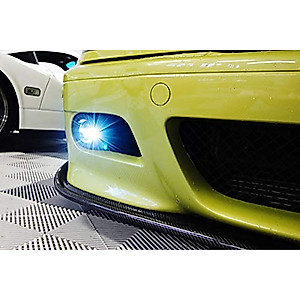 iJDMTOY 2pcs Ice Blue 3-SMD High Power Projector LED Eagle Eye Lights w/Back Bolt-On Screws For Parking Lights, Driving Fogs, etc