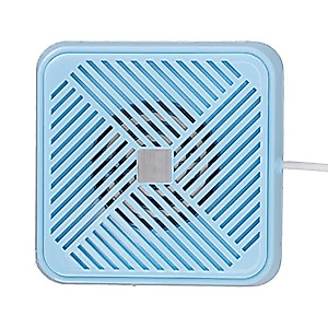 Acouto Mini Dishwasher, Sound Vibration Electrolytic Water Purification IP67 Waterproof Portable USB Dishwasher (Blue)