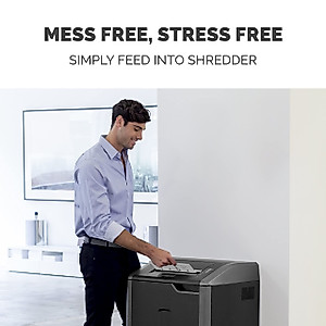 Fellowes Powershred Performance Paper Shredder Lubricant Sheets with Paper Shredder Oil Lubricant for Cross-Cut and Micro-Cut Paper Shredders, 6 x 8.50 x 0.031 Inch, 10-Pack