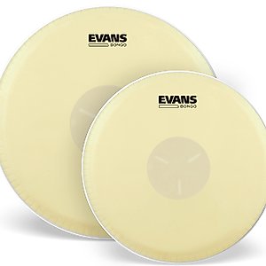 Evans Tri-Center Bongo Drum Head Pack, 7 1/4 and 8 5/8 Inch