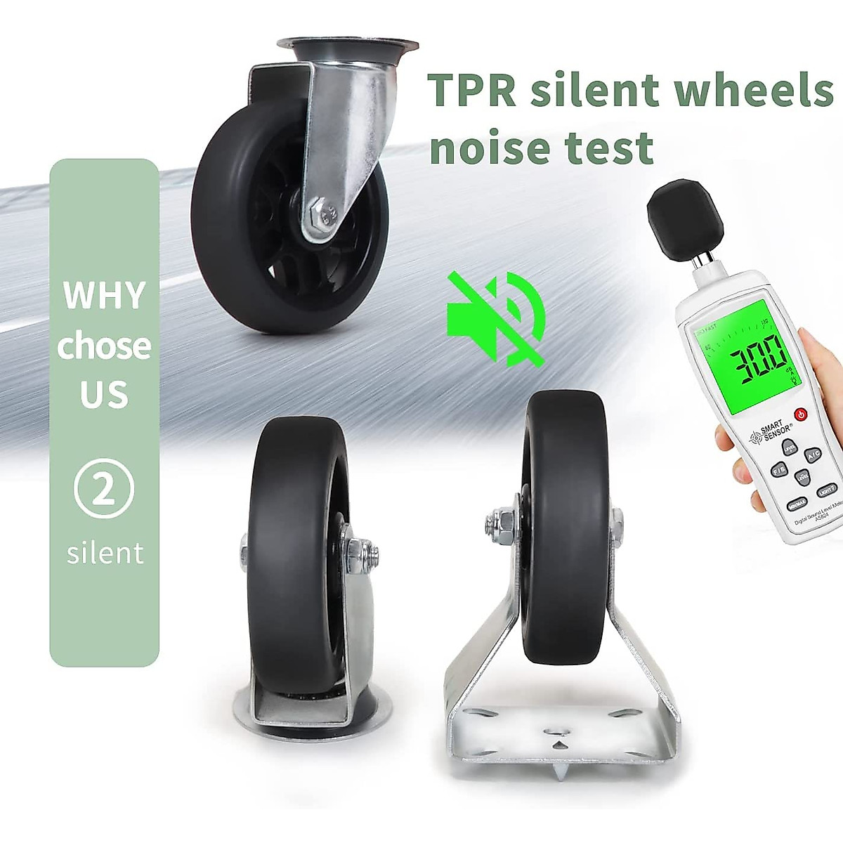 Push Cart Dolly by HBFBDRCT, Heavy Duty Moving Platform Hand Truck, Foldable for Easy Storage and 4 Silent Rubber Wheels with 330lb Weight Capacity for Luggage,Moving, Shopping and Office Use